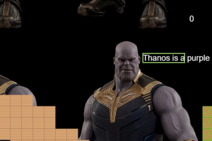 Thanos Is a Purple Grape!!!!!!!!!!