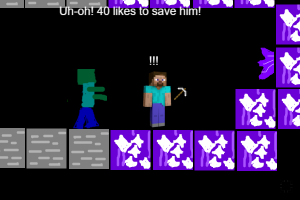 When your Minecraft luck runs out