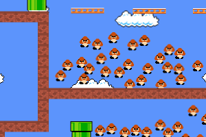 Goomba lands
