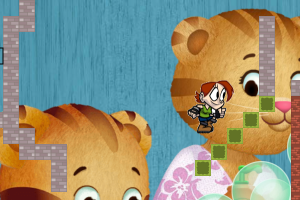 Bath time with daniel tiger