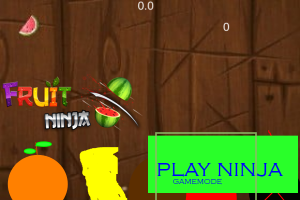 fruit ninja:the ninja win