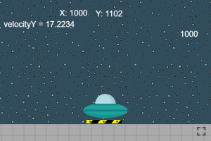 HARD spaceship landing game