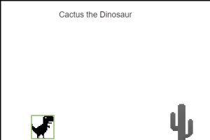 Cactus the Dinosaur