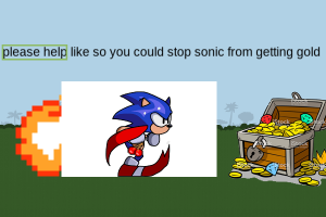 stop sonic from getting gold like