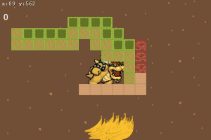 Remix of BOWSER NEEDS BANANAS PRESS UP