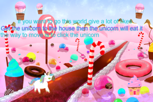 Get the unicorn to the house