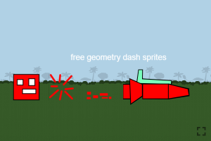 animated geometry dash sprites