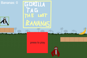 GORILLA TAG: the lost bananas