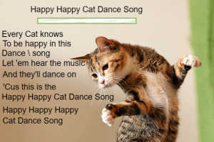 Happy Happy Cat Dance Song