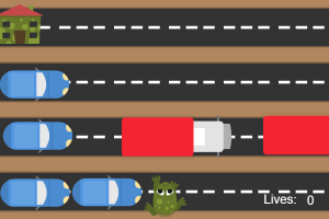 FROGS IN TRAFFIC!
