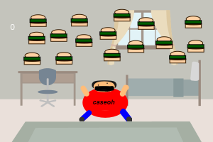 Remix of Caseoh Burger simulator