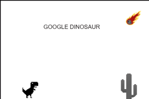 GOOGLE DINOSAUR