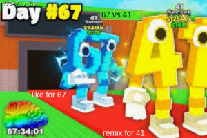 67 vs 41